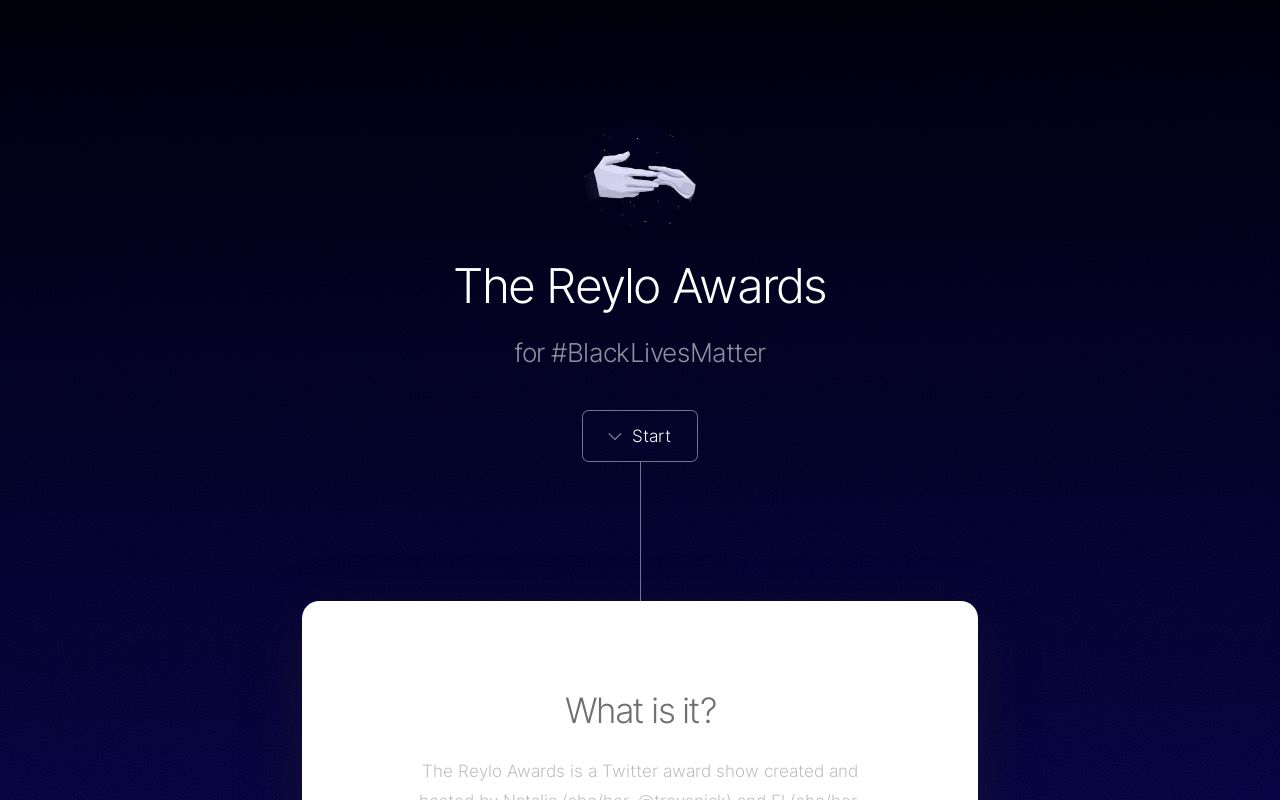 The Reylo Awards for BLM